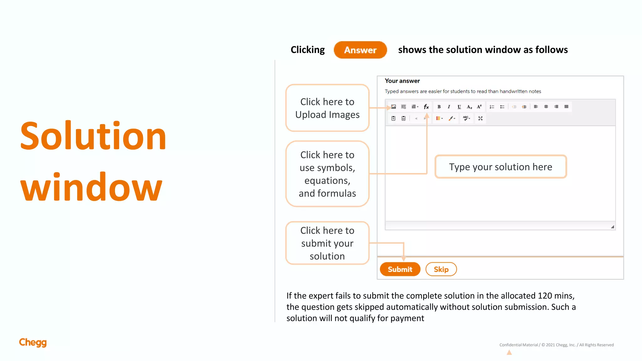 QA and guidelines for chegg | PDF