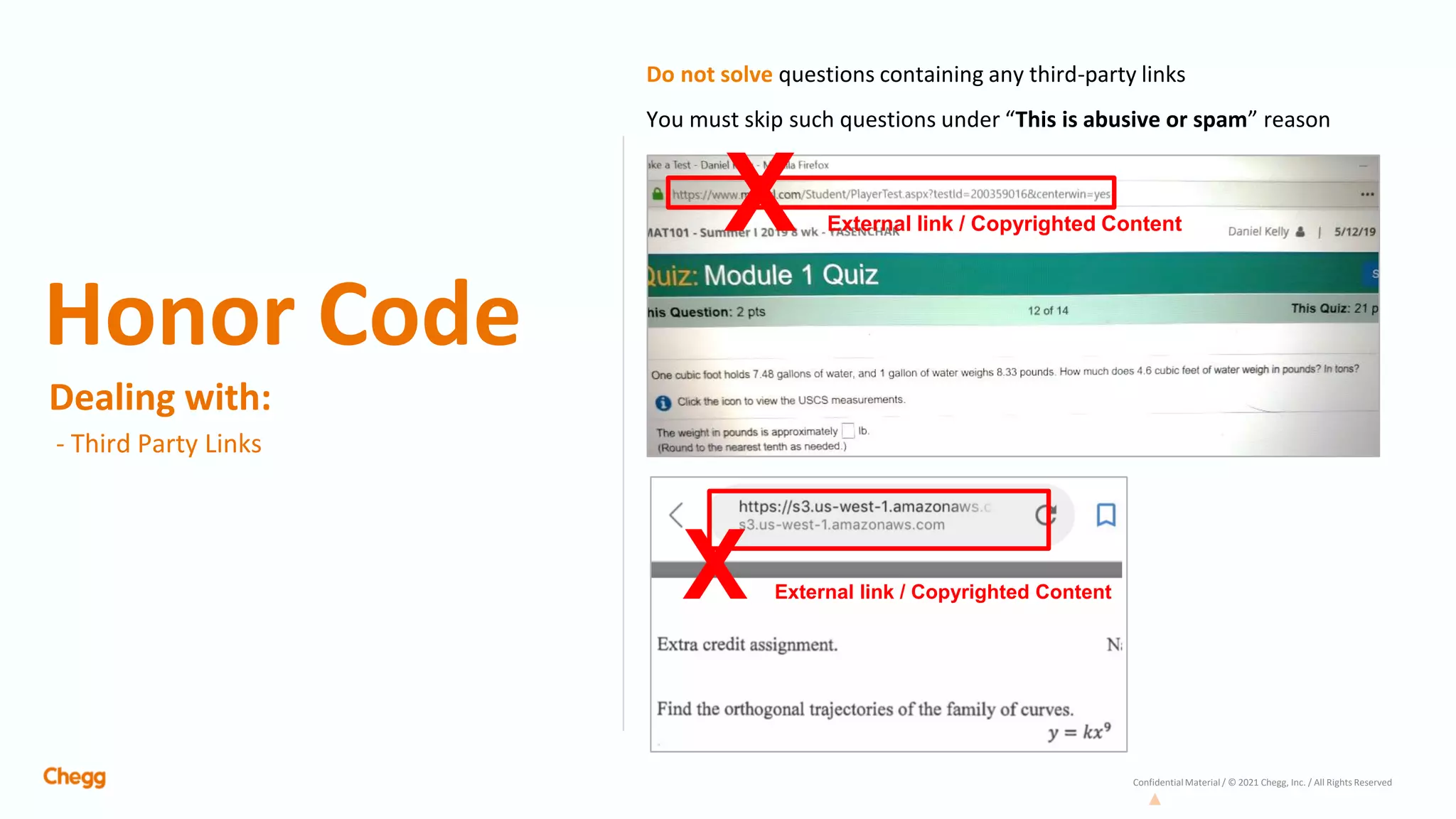 QA and guidelines for chegg | PDF