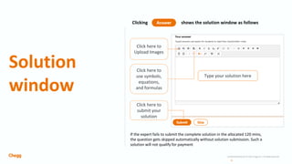 QA and guidelines for chegg | PDF