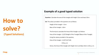 QA and guidelines for chegg | PDF