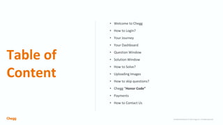 QA and guidelines for chegg | PDF