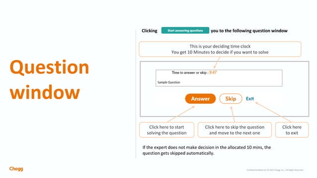 QA and guidelines for chegg | PDF