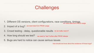 Testing in Production | PPT