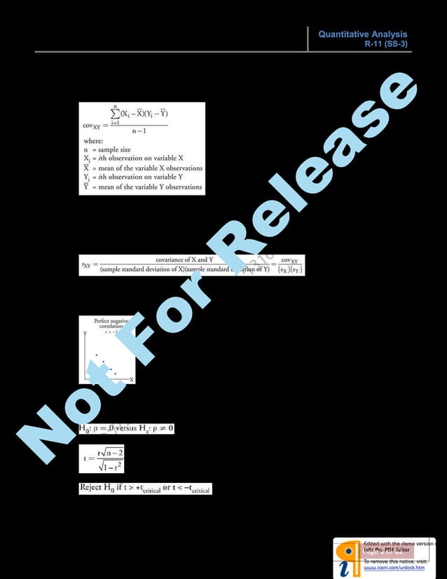 Quantitative Methods - Level II - CFA Program | PDF