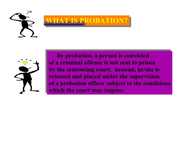 Q&A On Probation (Presentation) | PPT