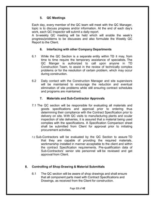 QA-QC-Plan.pdf and how to build up a qa&qc plan for company | PDF