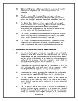 QA-QC-Plan.pdf and how to build up a qa&qc plan for company | PDF