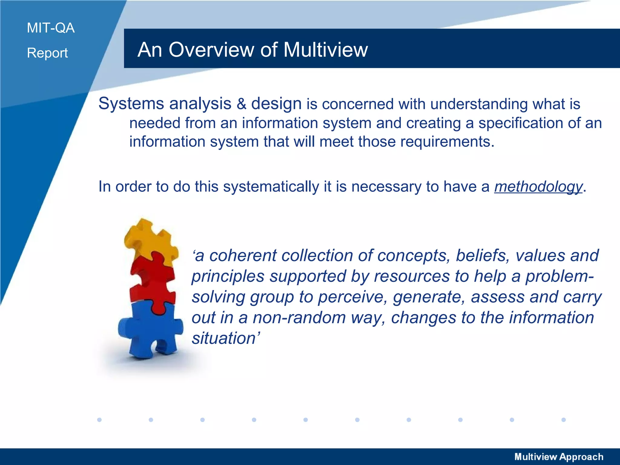 Multiview Methodology | PPT