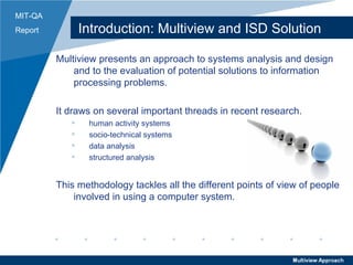 Multiview Methodology | PPT