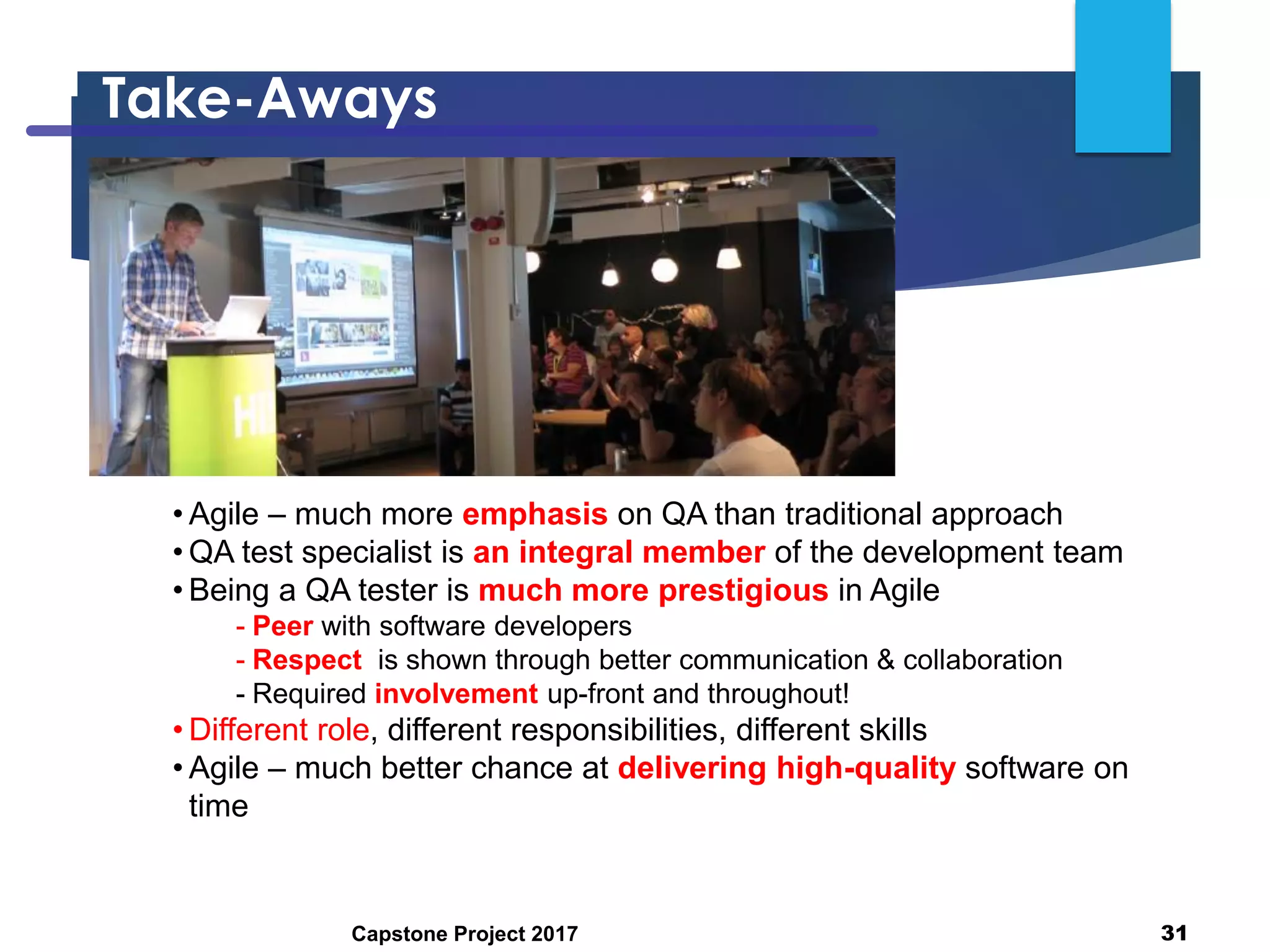 Qa Role In Agile Teams Pdf Computer Software And Applications Computing