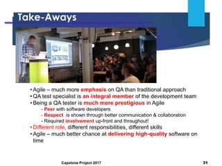 Qa role in agile teams | PDF | Computer Software and Applications | Computing