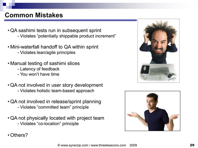 Qa Role In Agile Teams Ppt