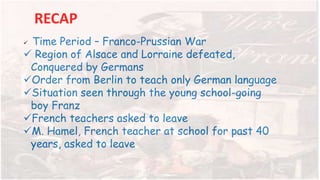 QA-The Last Lesson | PPTX