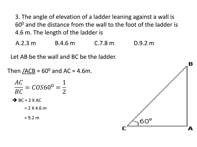 Qa01 height and distance | PPT