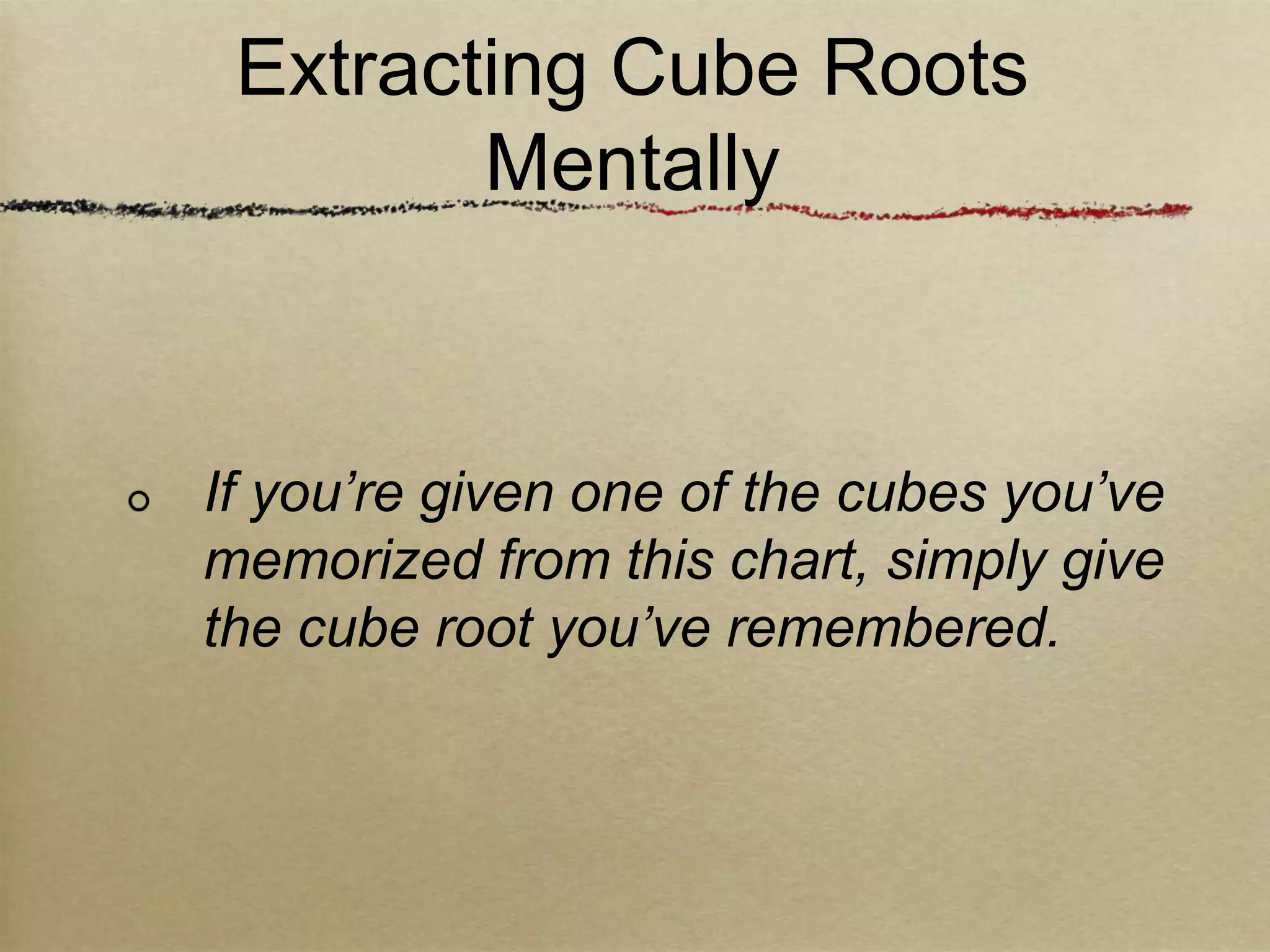 Qa05 square root and cube root | PPTX