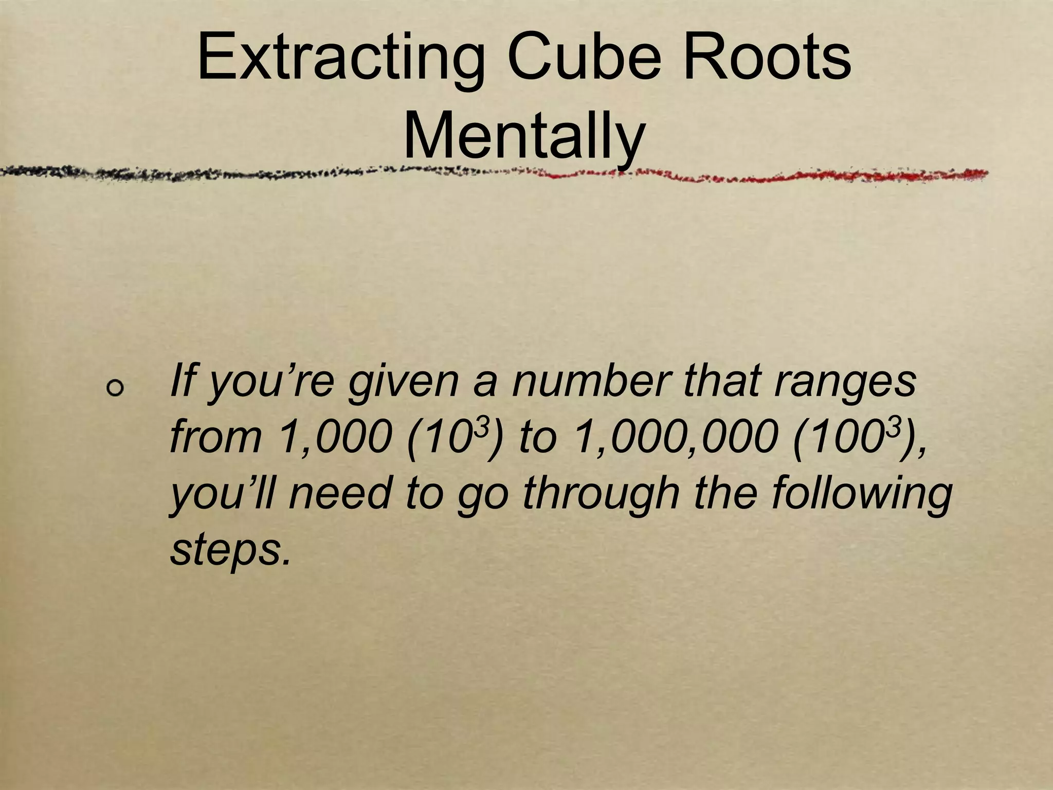 Qa05 square root and cube root | PPTX