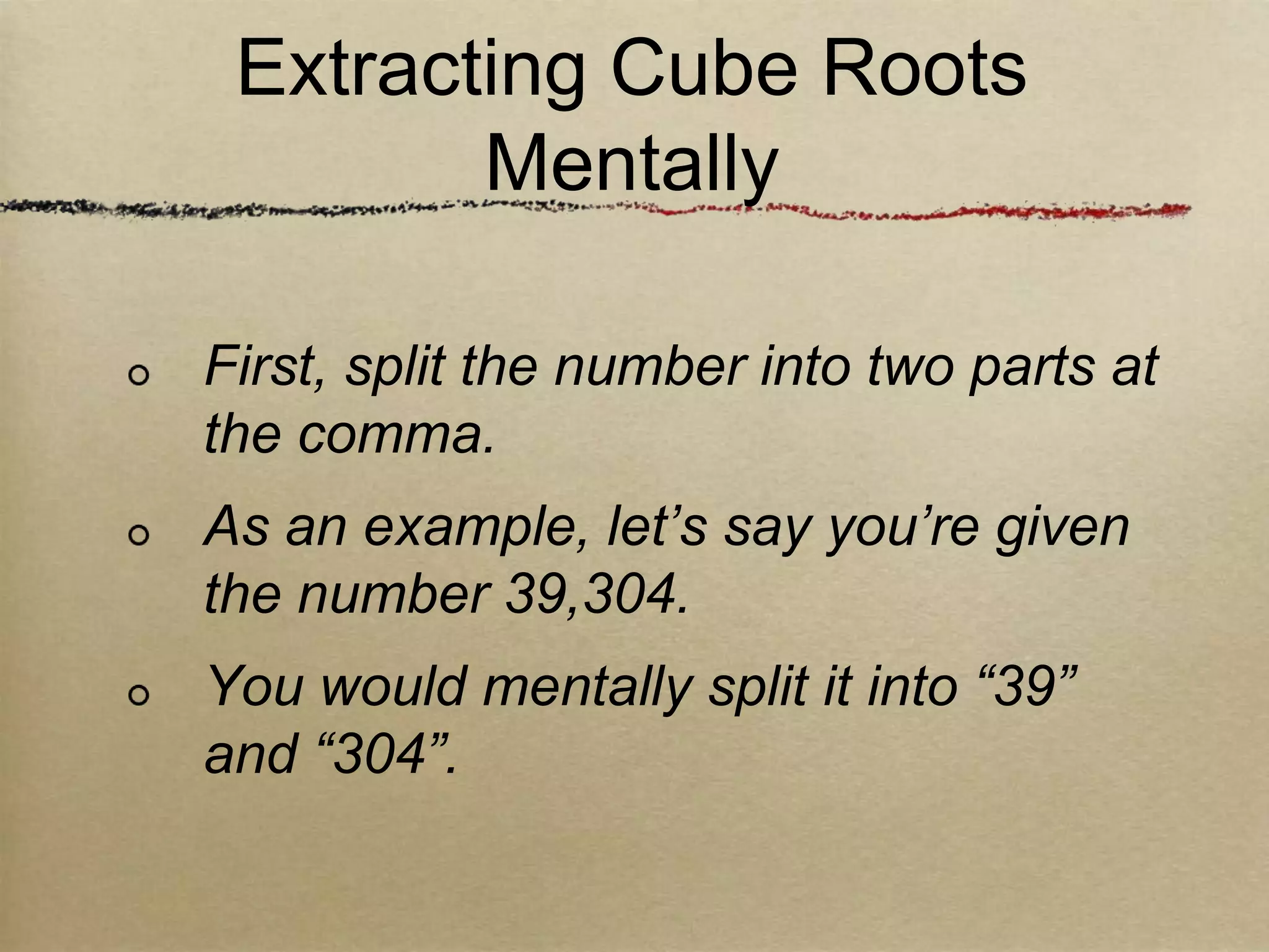 Qa05 square root and cube root | PPT