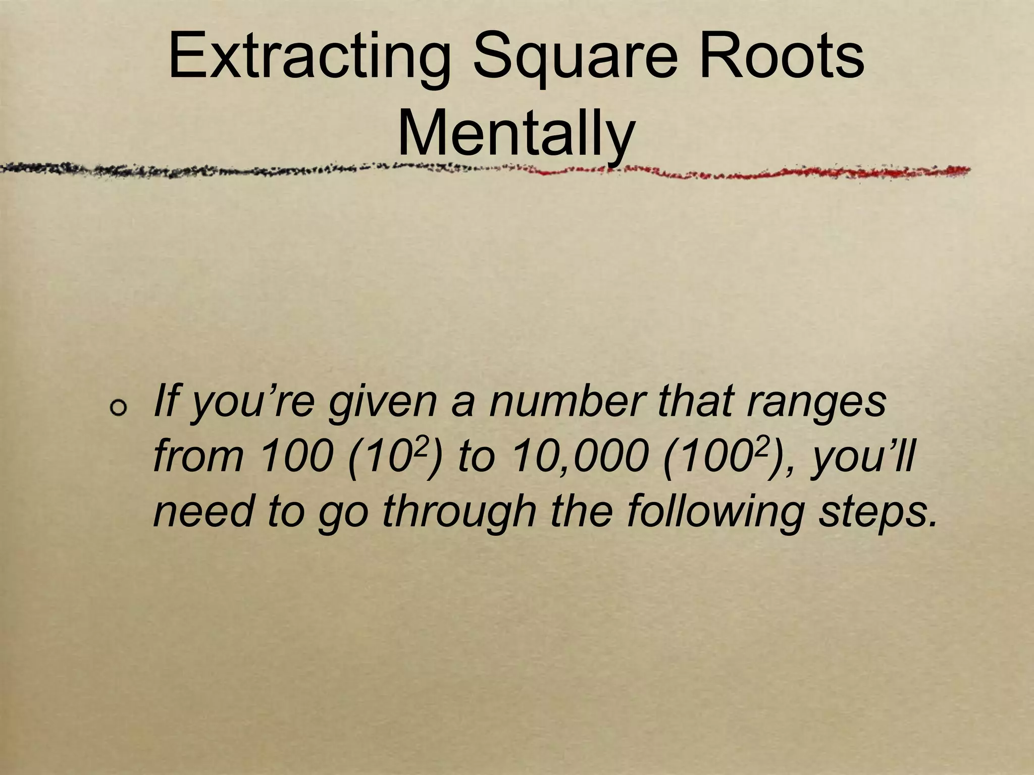 Qa05 square root and cube root | PPTX