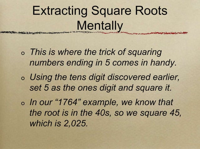 Qa05 square root and cube root | PPT
