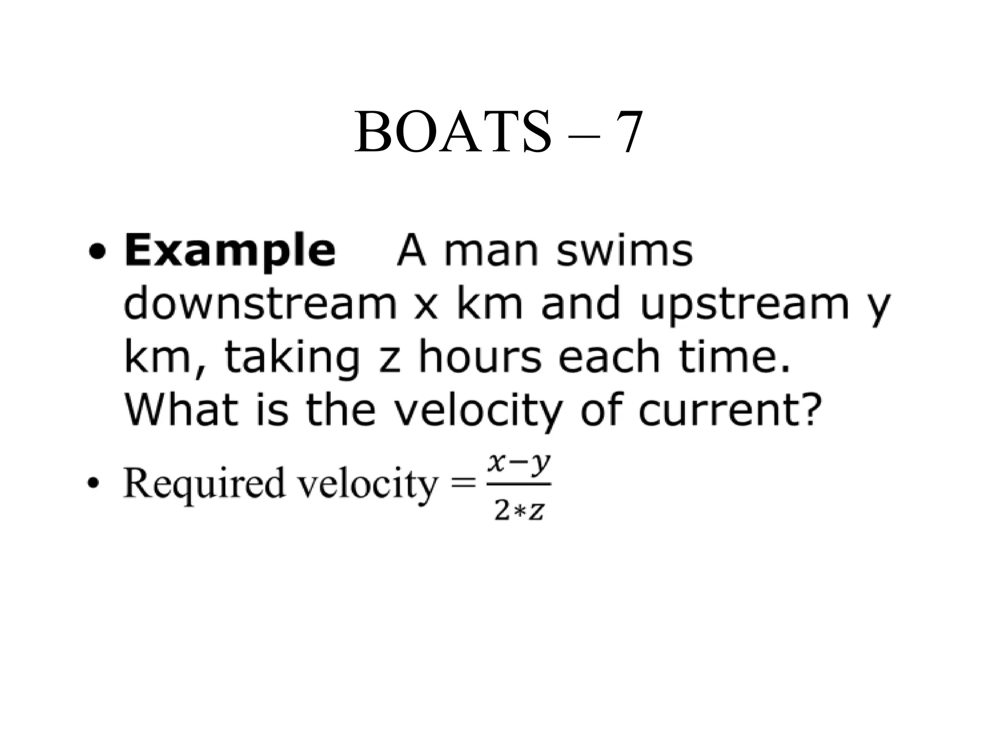 Qa07 boats and streams | PPTX