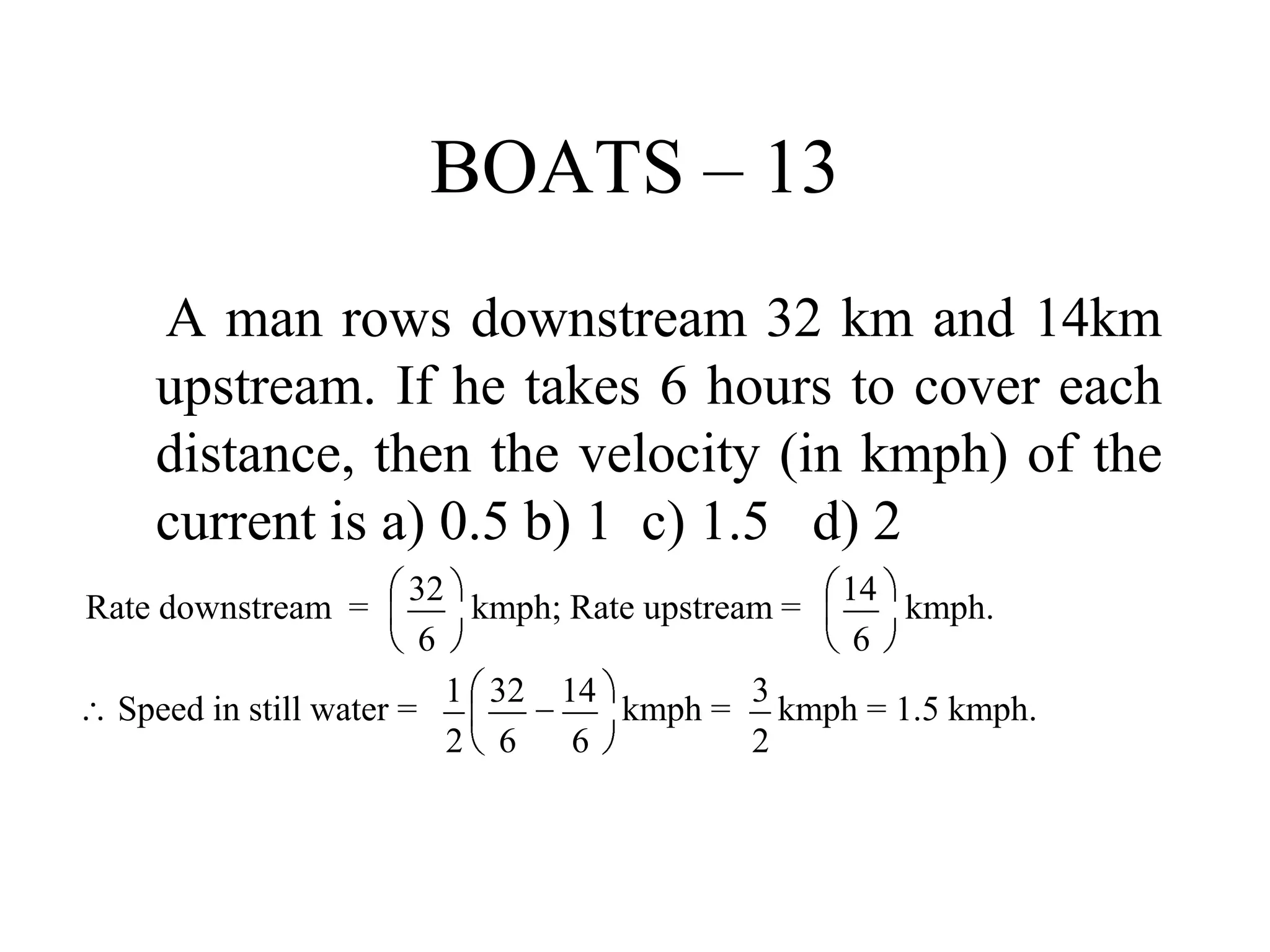 Qa07 boats and streams | PPTX