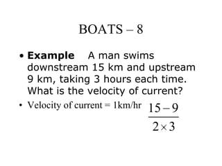 Qa07 boats and streams | PPTX