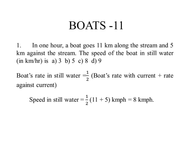 Qa07 boats and streams | PPTX | Canoeing and Kayaking | Extreme Sports