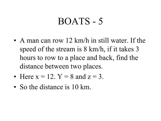 Qa07 boats and streams | PPTX | Canoeing and Kayaking | Extreme Sports