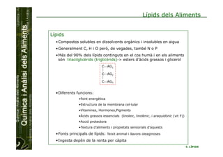 QAA.5. Lípids.pdfirjpqerhipqeirhqieojhfpqierujòqñeelfnwe | PPT