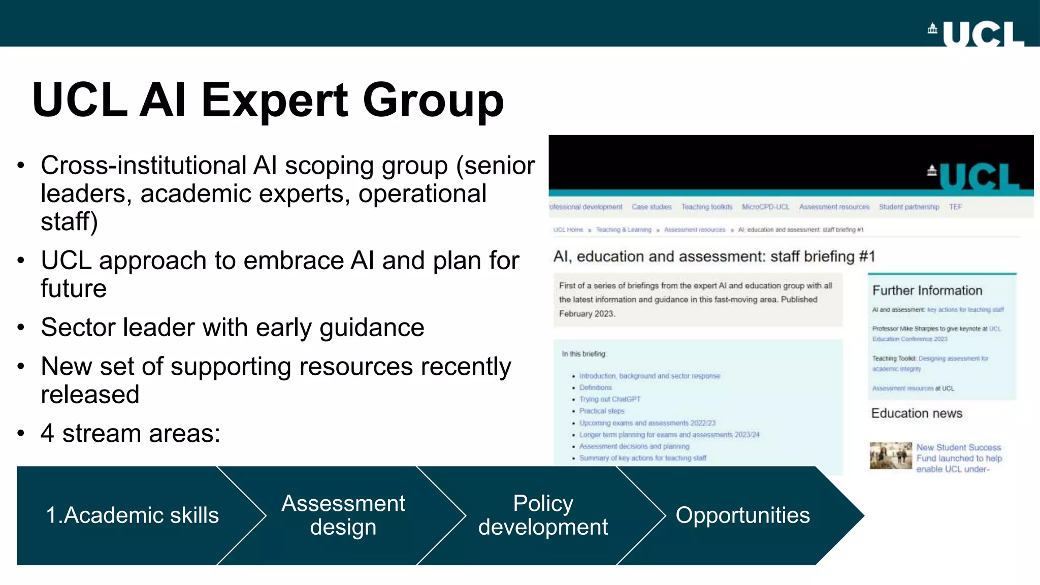 Redesigning assessments for a world with artificial intelligence | PPTX