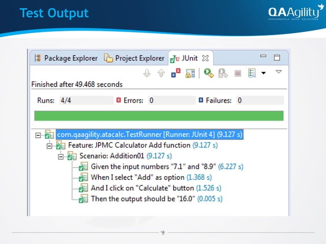 QAAgility Presentation - Cucumber with Appium | PPT