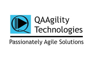 QAAgility Trainings | PPT