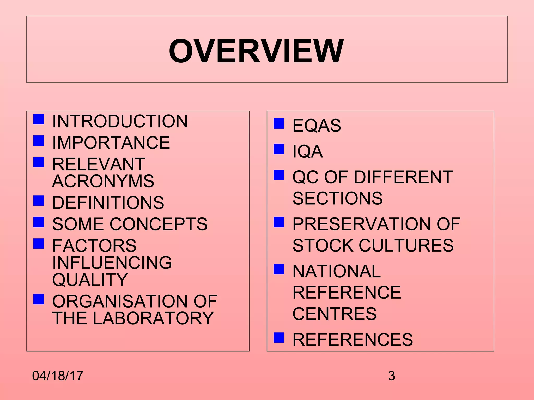quality assurance and quality control | PPT