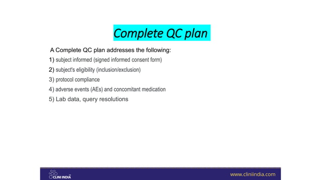 QA and QC in CDM_15-Sep -2021.pptx | Databases | Computer Software and Applications