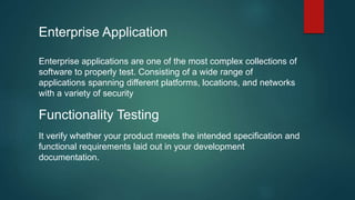 Quality Assurance and Testing services | PPT