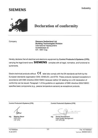 Qac22 declaration de_conformite_en | PDF