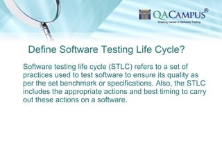 QACampus PPT (STLC) | PPT