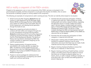First 1000 Days Manual of Procedures | PDF