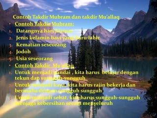 Qada dan qadar | PPTX