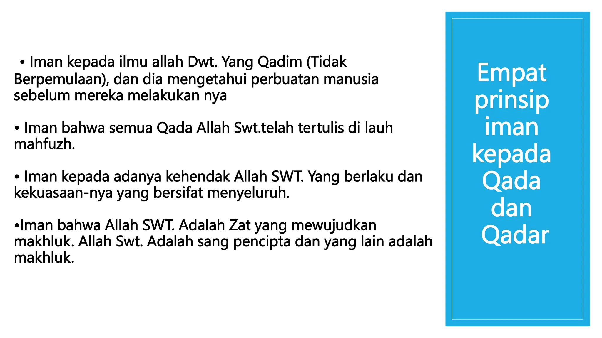 Qada dan Qadar kl.2.pptxpppppppppppppppppp | PPTX