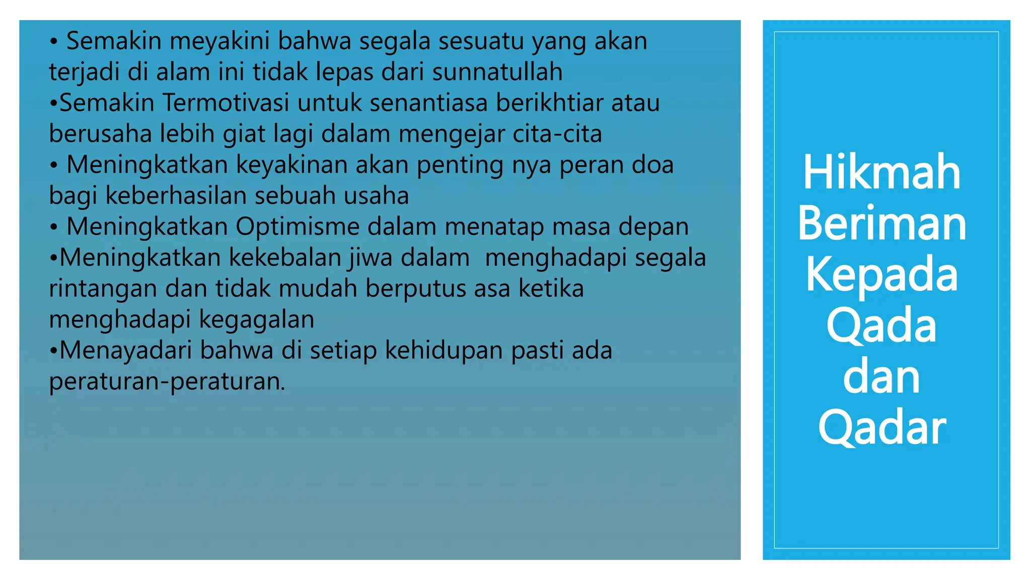 Qada dan Qadar kl.2.pptxpppppppppppppppppp | PPTX