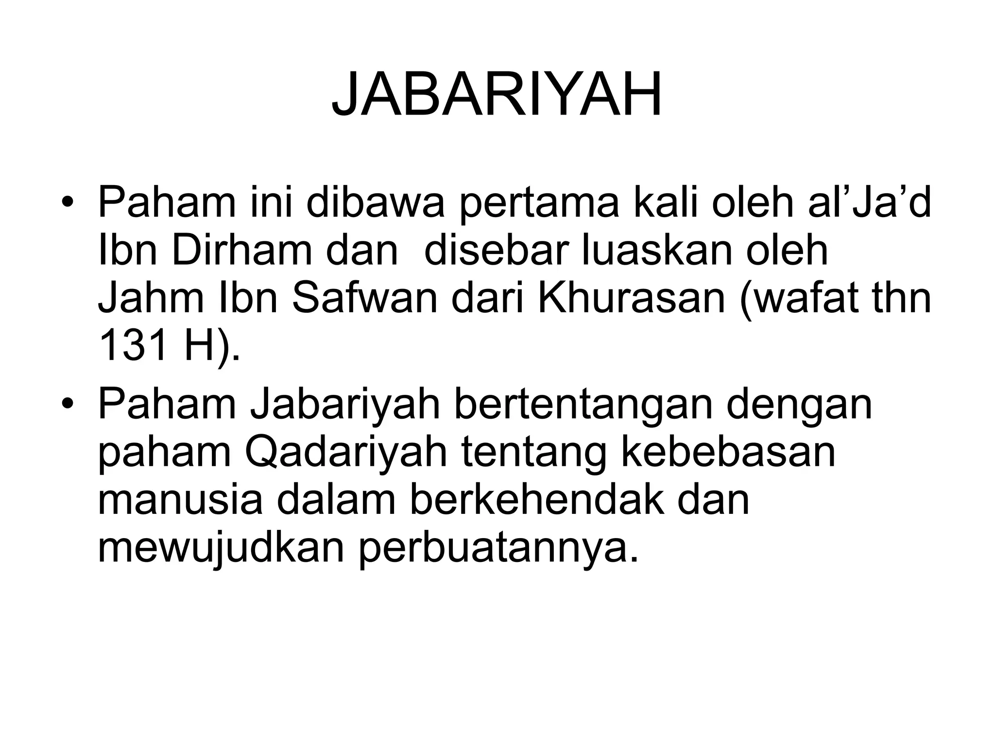 Qadariyah_dan_Jabariyah.ppt
