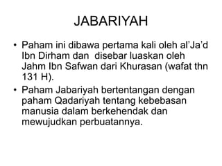 Qadariyah_dan_Jabariyah.ppt
