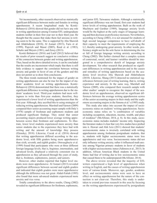 Writing Apprehension Among English as a Foreign Language Postgraduate ...