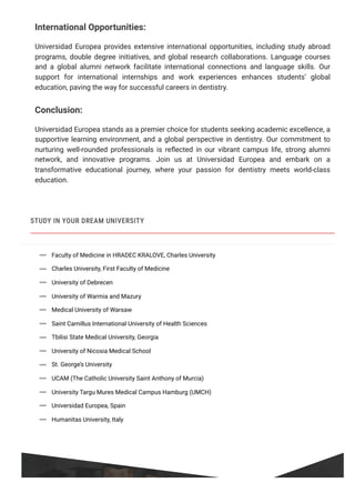 Universidad Europea: Empowering Futures in Education | PDF