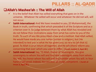 Qadr or Predestination in Islam | PPTX