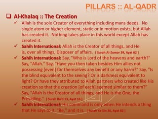 Qadr or Predestination in Islam | PPTX