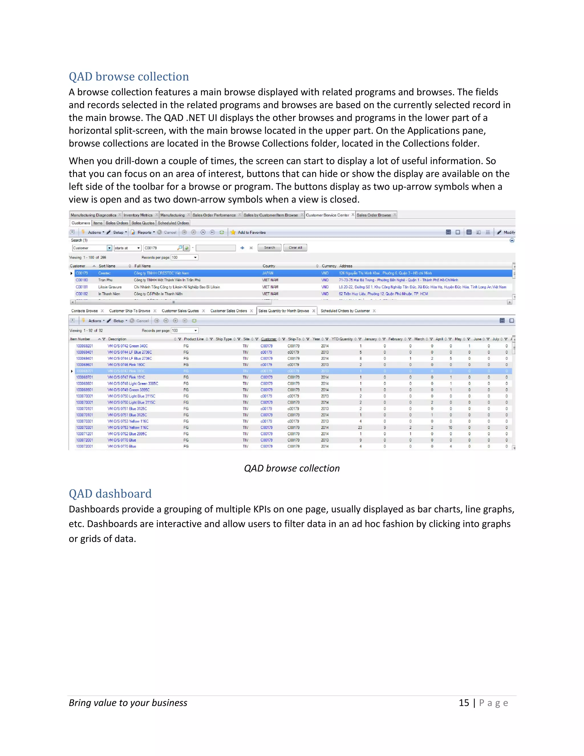 QAD solution (ENG) | PDF