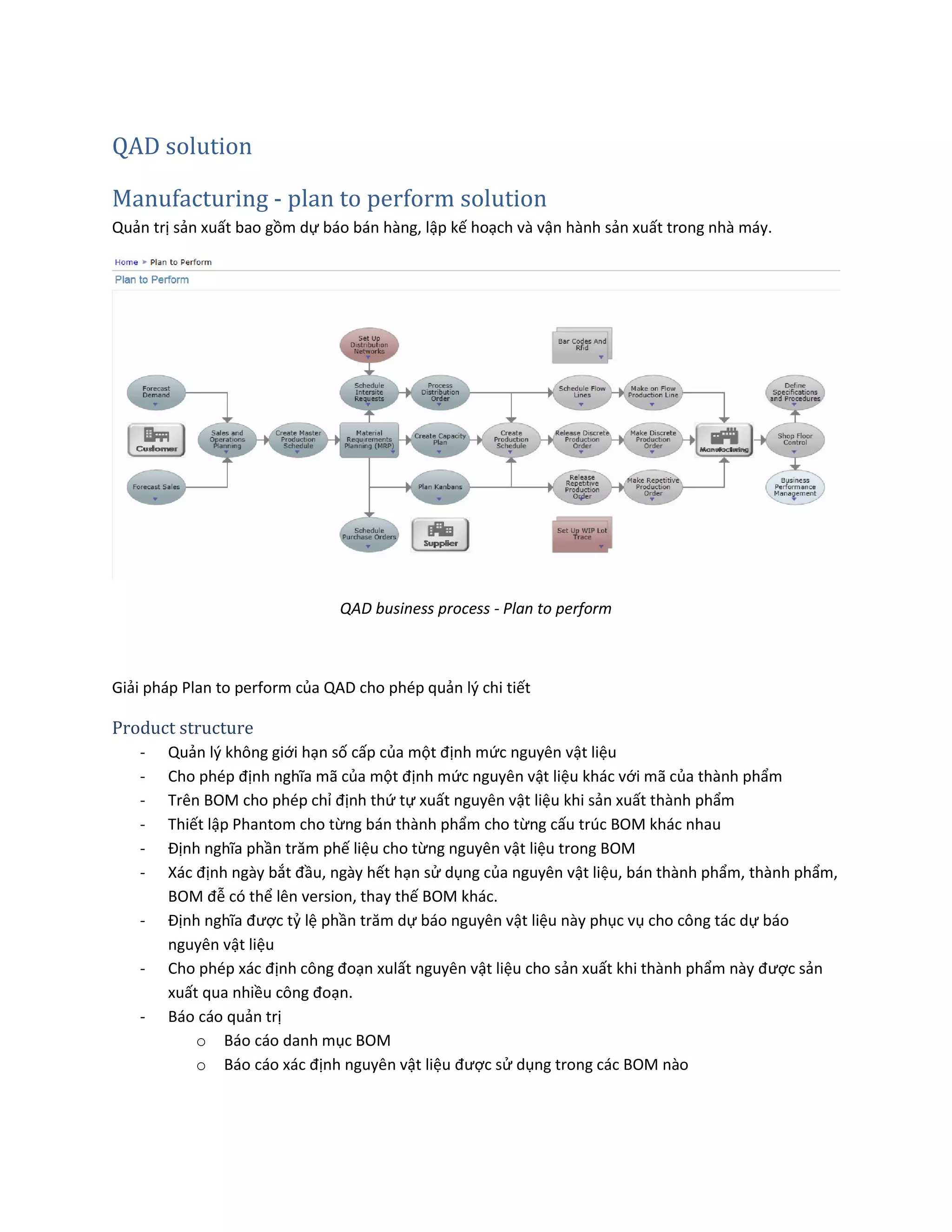 QAD solution (VN) | PDF