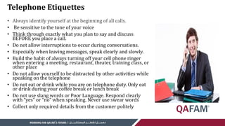 Front of house / Office Boy Etiquettes | PDF